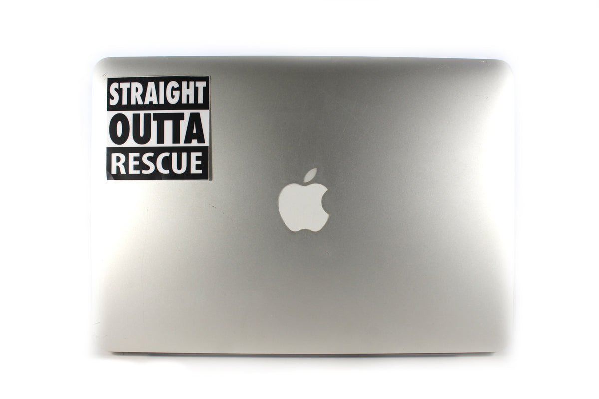 Straight Outta Rescue | Sticker – TRILL PAWS
